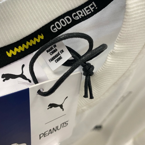 Puma | Shirts | Puma X Snoopy Peanuts Shirt New | Poshmark